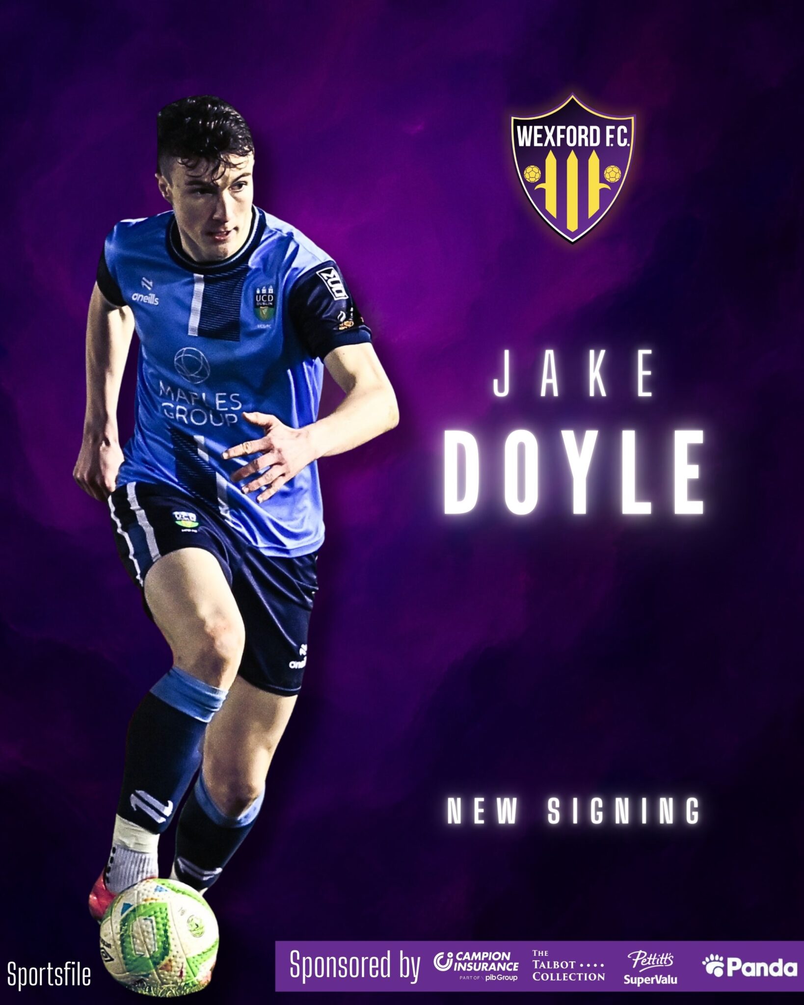 Wexford FC Sign Proven Forward Jake Doyle – Wexford FC